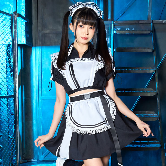 ＜HW ニュークラッシュ メイド＞909118 【ハロウィン 女の子 ジュニア 小学生 誕生日 プレゼント】∥子供用プリンセスドレス・ディズニーコスチューム販売店【リトルプリンセスルーム】